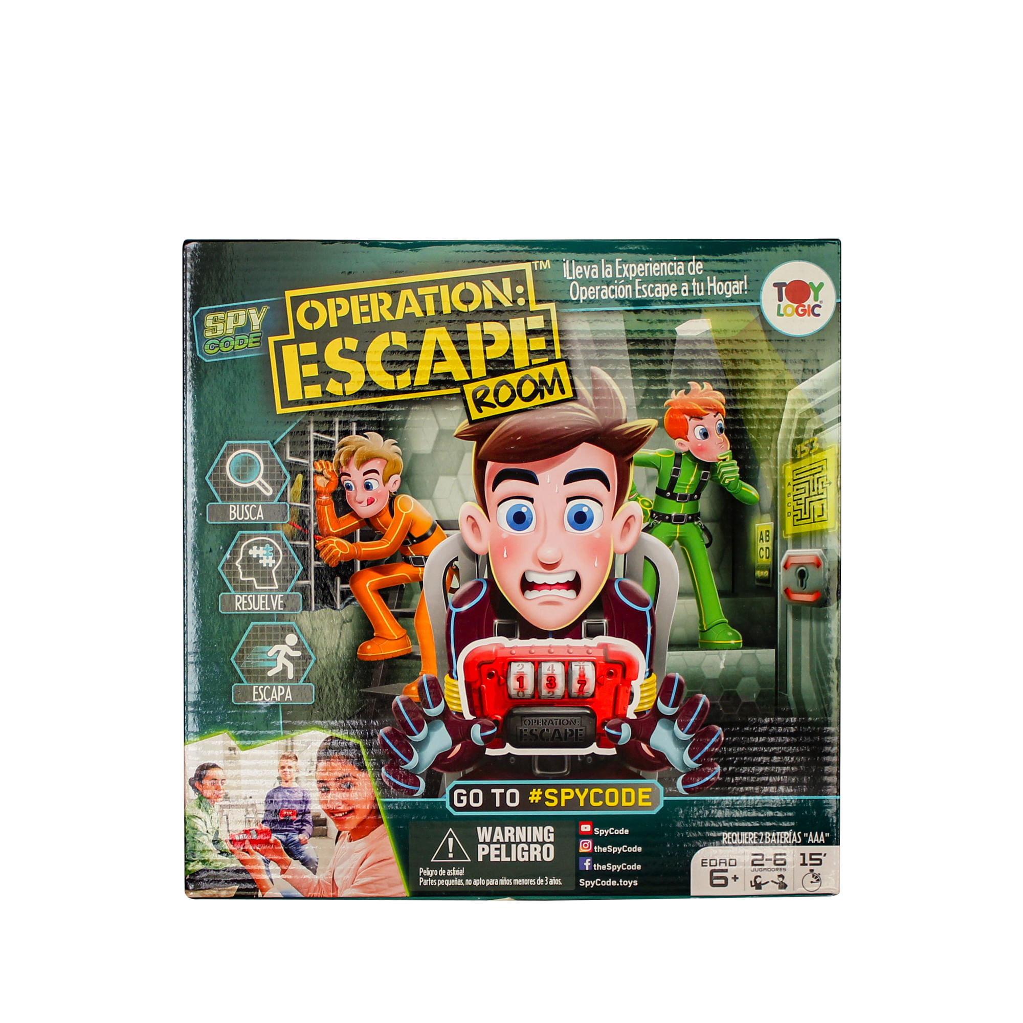 Juego Operation Escape 6 Jugadores - Tienda Online Toy Logic