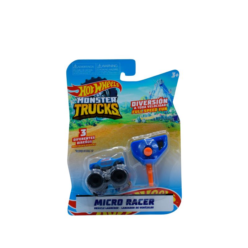 Carro Lanzador Nano Racers Hot Wheels Naranja - Tienda Online Toy Logic