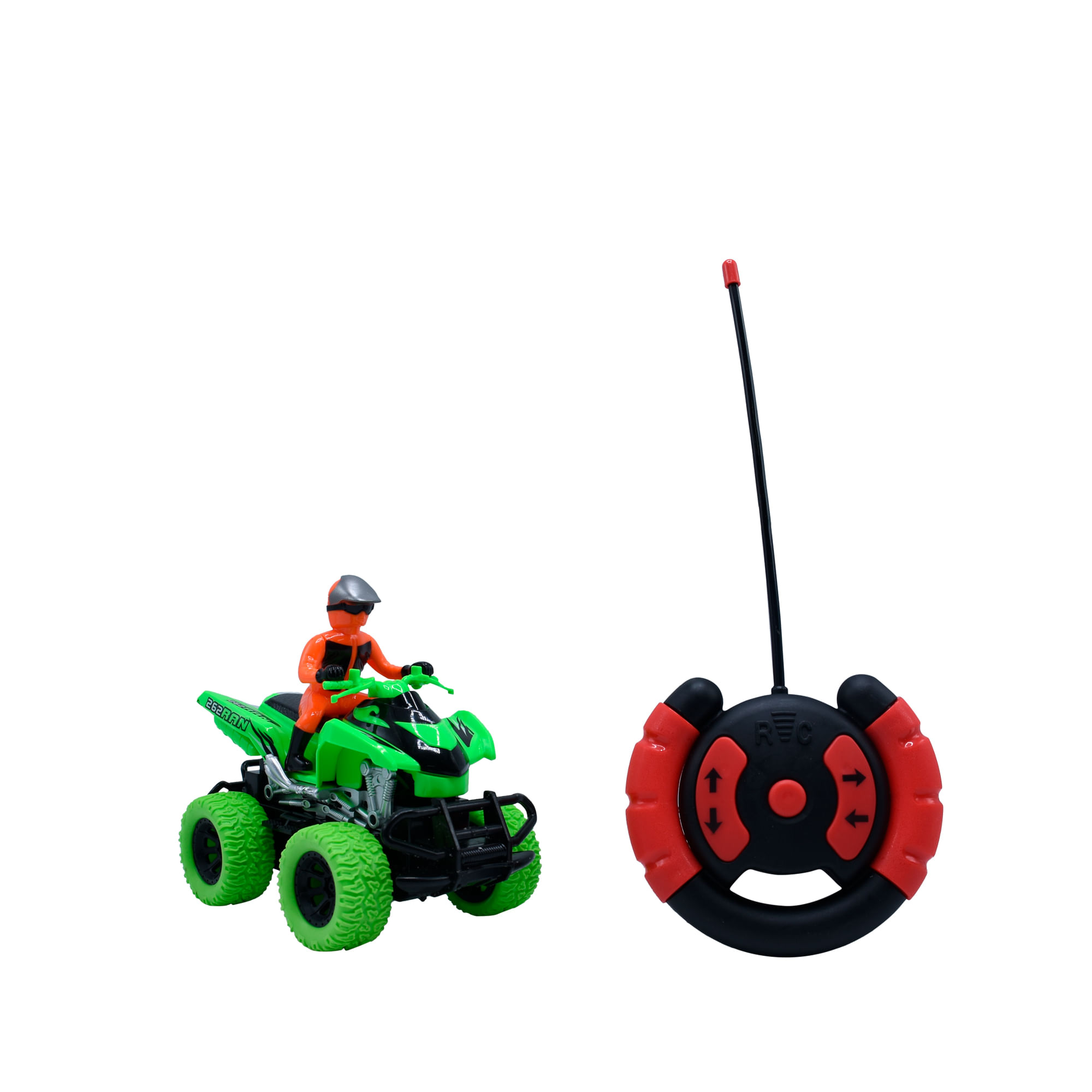 Cuatrimoto Control Remoto Neón Toy Logic - Llevatelo Outlet