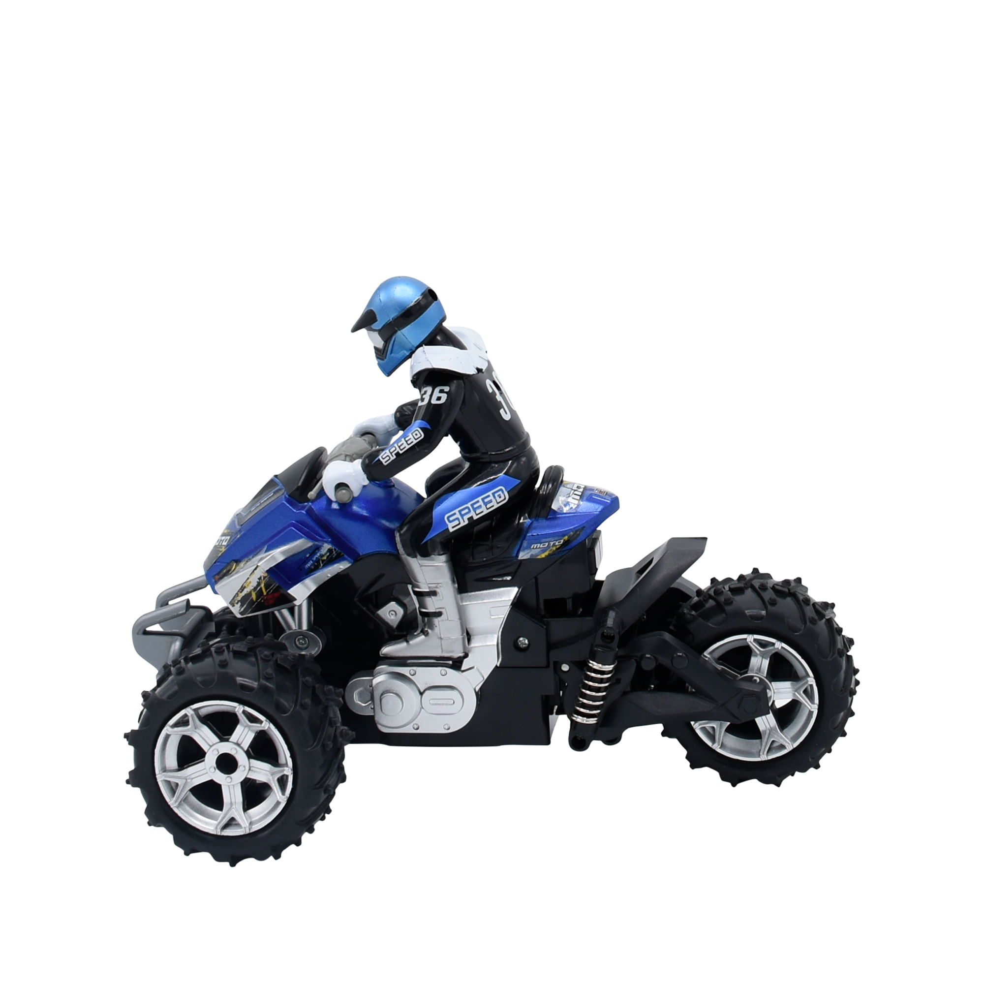Moto Control Remoto Cross Country con Control Tipo Timón Toy Logic ...
