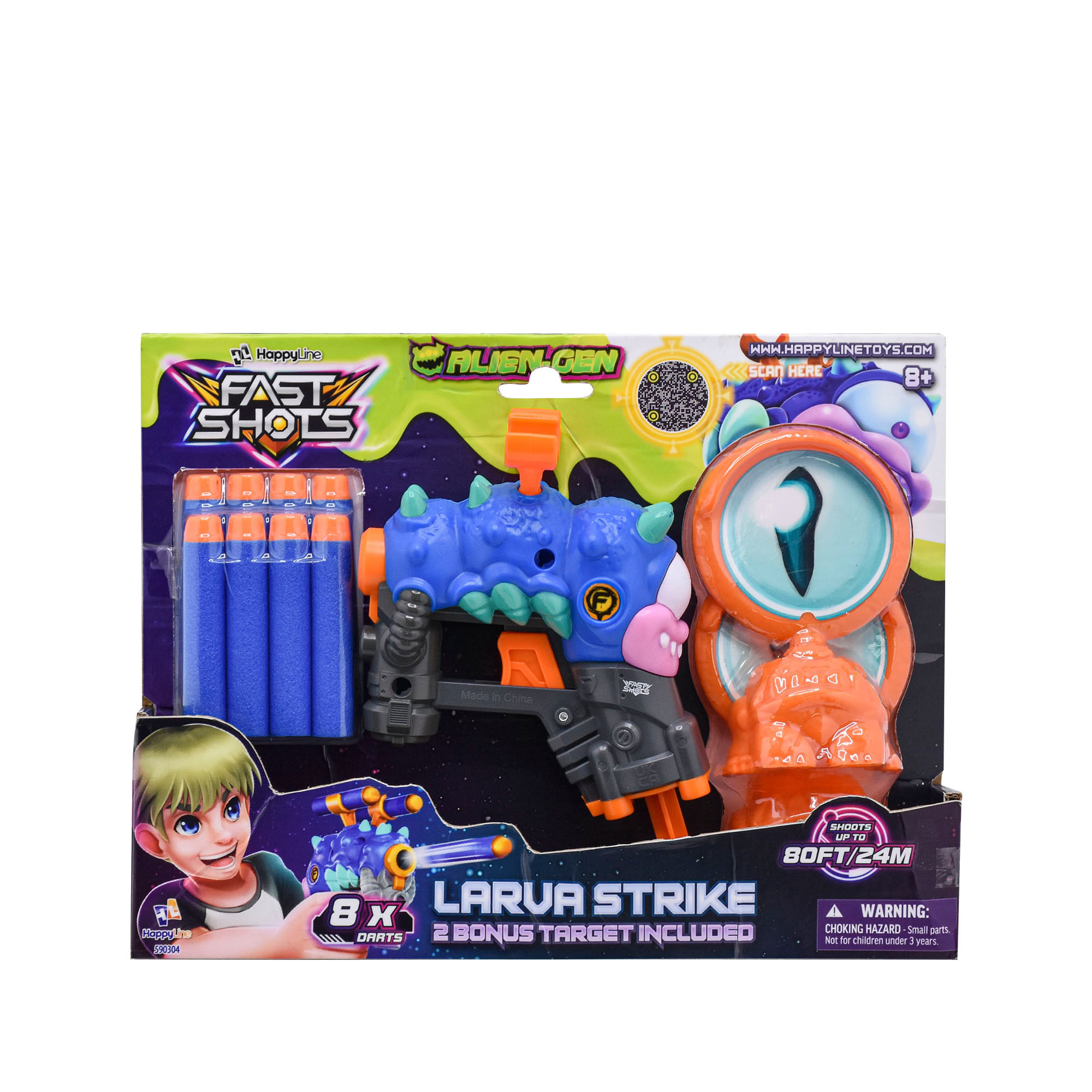 Set Lanzadores Monstruo 8 Dardos Espuma y 2 Objetivos Fast Shots ...