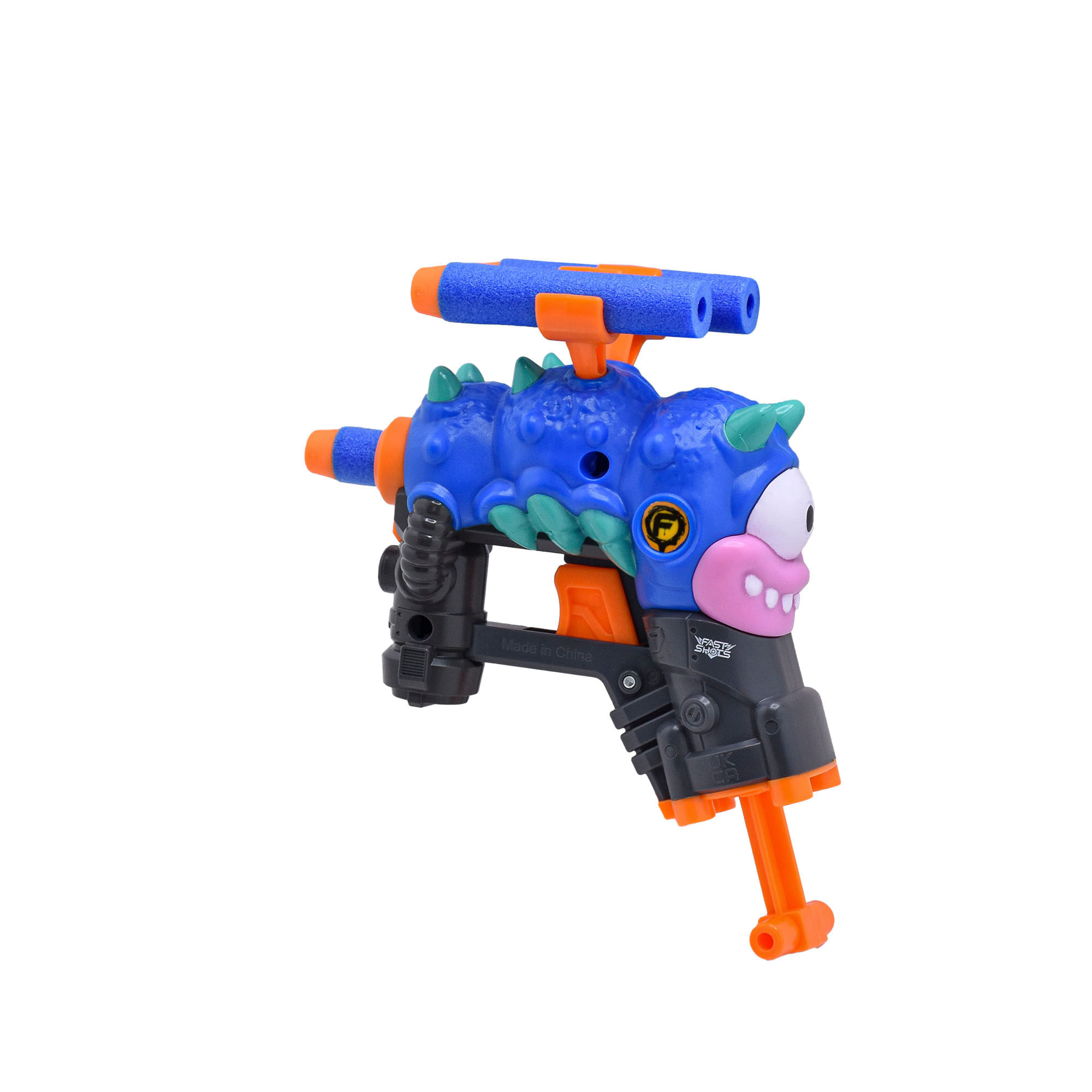 Set Lanzador Monstruo 3 Dardos Espuma Fast Shots - Ferrenovo Online