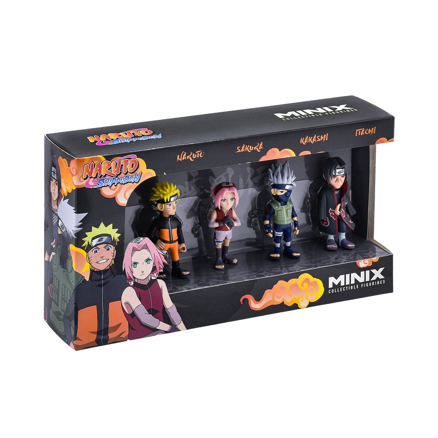 Minix Set de 4 Figuras Coleccionables Naruto - Tienda Online Toy Logic