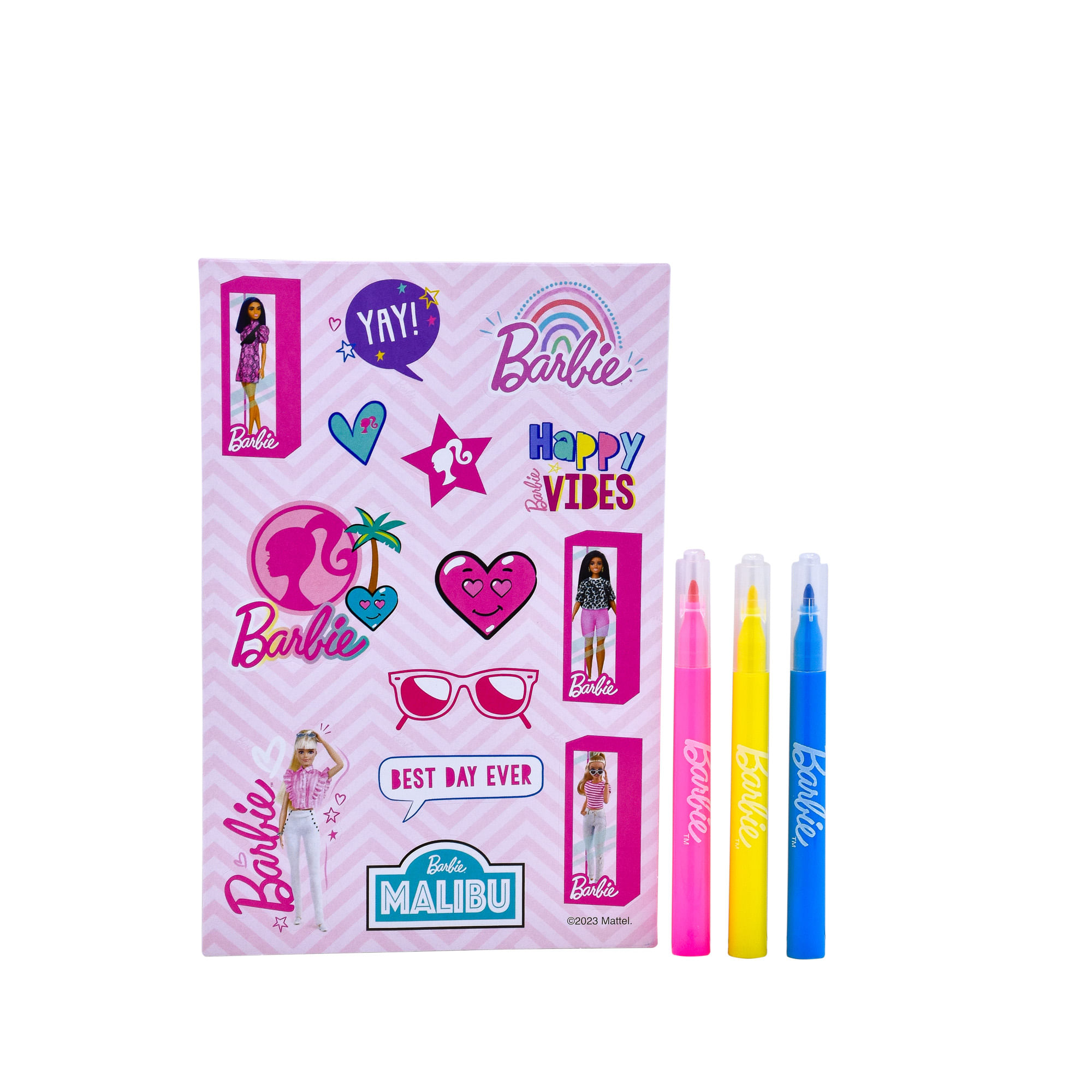 Set de Actividades Stickers Barbie Crea y Decora con Pegatinas - Tienda ...